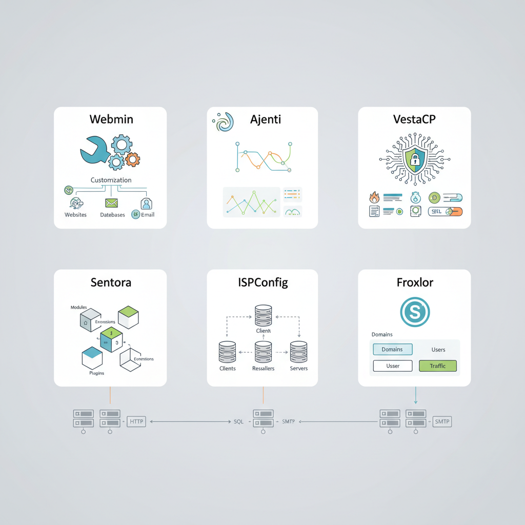 Best Free Alternatives For CPanel - Sunucun